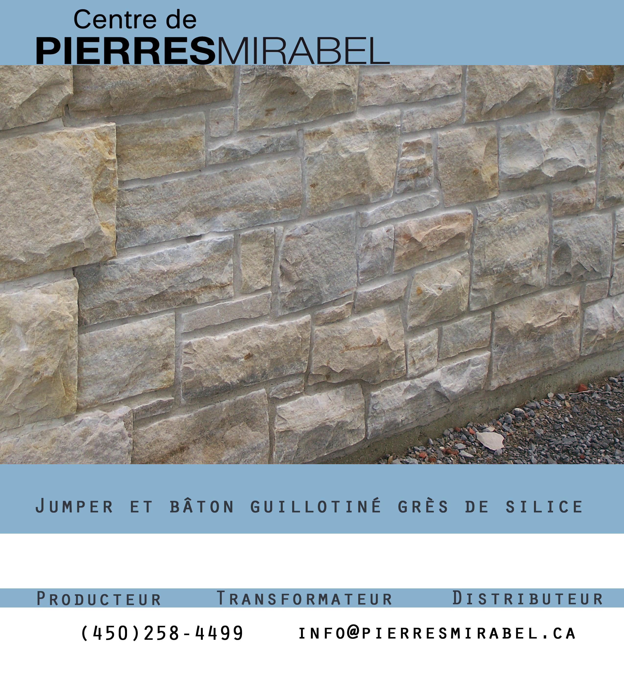 Grès de silice | Centre de Pierres de Mirabel
